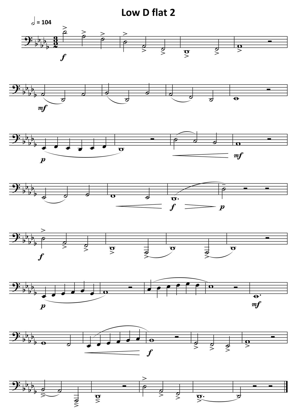 Low Range Trombonetools