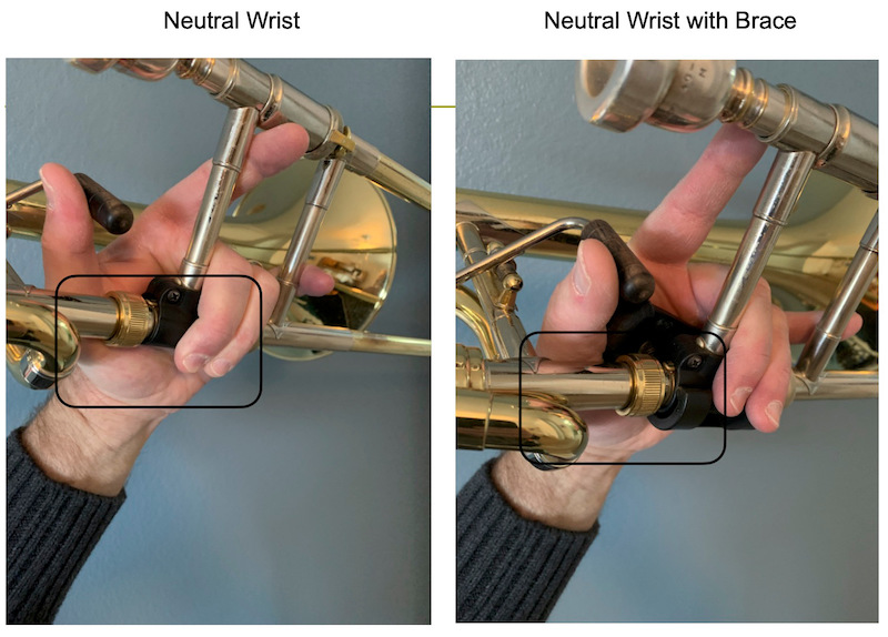 Holding the Trombone | Trombonetools